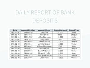 3 200 Bank Account Excel Templates Free Download Pikbest