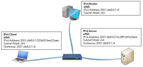 Logical Diagram Of The Ipv6 Experimental Network Download Scientific Diagram