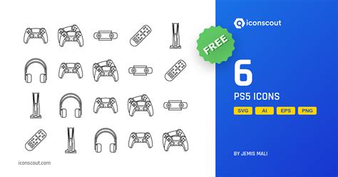 Free Ps5 Icon Pack 6 Free Download Video Games Icons Iconscout