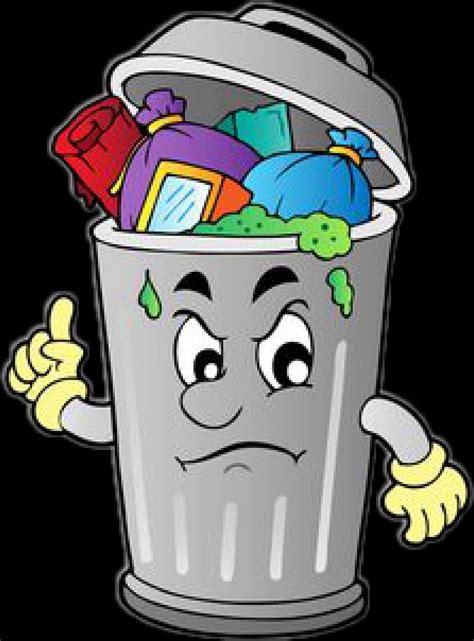 Download Animated Overflowing Trash Can