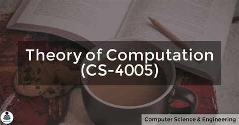 Theory Of Computation Cs 4005