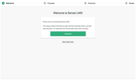 Getting Started With Sensei Sensei Lms