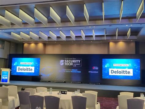 Deloitte India On Twitter Its A Wrap The “et Security Tech Summit 2 0 ” Organised By Et