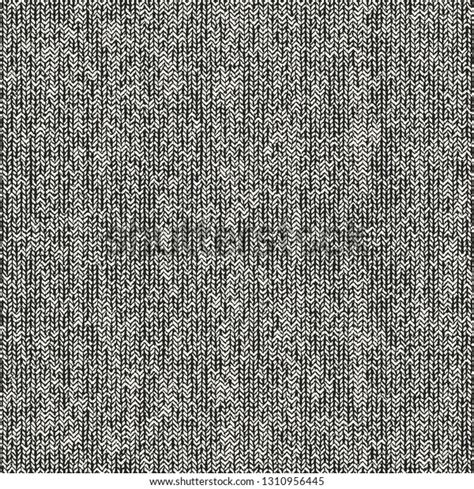 Monochrome Micro Herringbone Textured Background Seamless Stock Vector