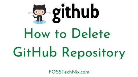 How To Delete Github Repository [5 Steps]