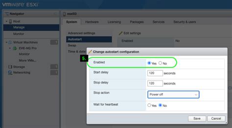 How To Enable VM Autostart On VMware ESXi 7 0