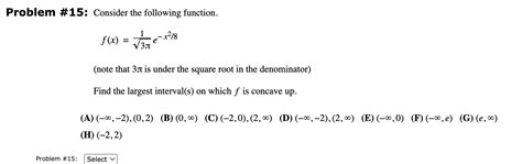Solved Problem 15 Consider The Following