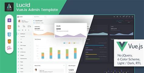 Lucid Vue 3 With Bootstrap Admin Dashboard Template