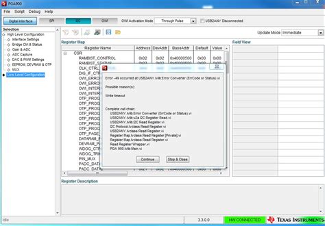 Pga900evm Gui Startup Error Sensors Forum Sensors Ti E2e Support