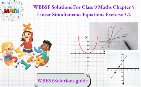 Wbbse Solutions For Class 9 Maths Chapter 5 Linear Simultaneous