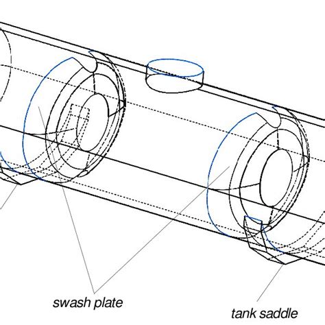 Investigated Model Of Tank Download Scientific Diagram