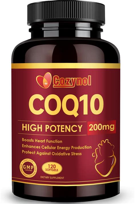 Coq10 400mg Softgels With Pqq And Omega 3 Maximum Absorption