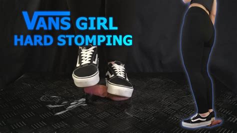 Vans Girl Hard Stomping Full Weight Trampling Trample Bootjob Ballbusting Cbt Shoejob Stomp