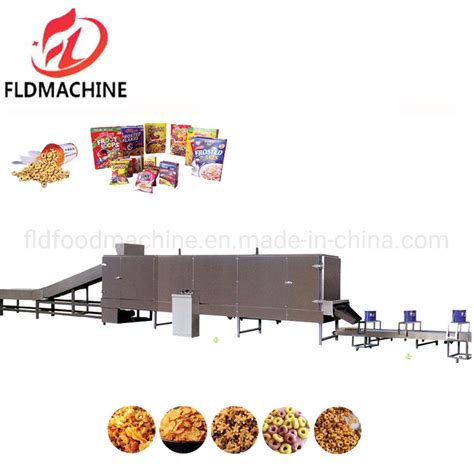 Most Popular Corn Flakes Production Lines Breakfast Cereals Pressing
