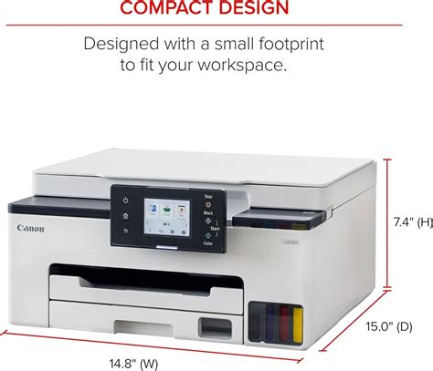 Canon Maxify Gx1020 Wireless Megatank Home And Office All In One Color Printer Ebay