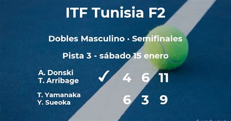 Los Tenistas Donski Y Arribage Se Hacen Con La Plaza De La Final A