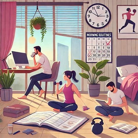 🌅 성공한 사람들의 아침 루틴 5가지 너도 할 수 있어 아침은 하루의 시작이자 성공의 열쇠야 그렇다면 성공한 사람들은 아침에 무엇을 할까 너도 이 루틴을 따라 해보면