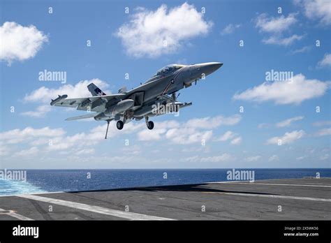 An Ea 18g Growler Attached To Electronic Attack Squadron Vaq 140