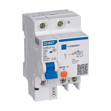 Rcbo Chint Elcb Mcb Nxble 32 1p N 6ka 6a