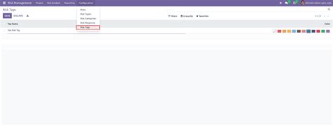 Risk Management For Project And Tasks In Odoo App