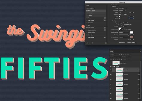 Create An Amazing 3d Retro Text Effect In Photoshop Cc Photoshop And