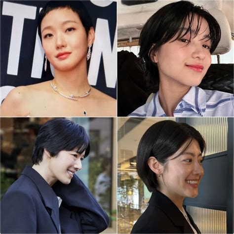 여자 짧은 숏컷 김태리 남지현 정은채 김고은 머리 네이버 블로그