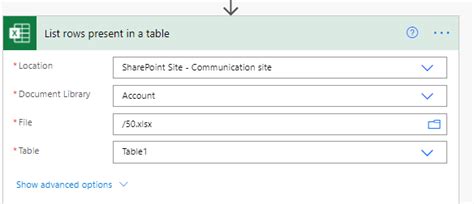 Parse JSON And Update Excel Using Cloud Flow