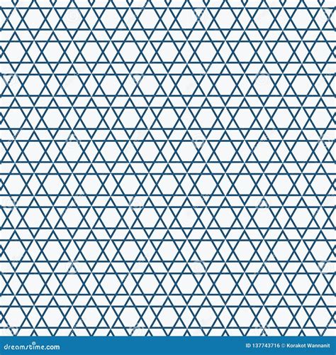 Abstract Simple Seamless Blue Triangle Pattern Stock Vector Illustration Of Abstract Cover