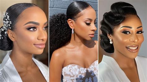 Half Updo Black Wedding Hairstyles 60 Photos