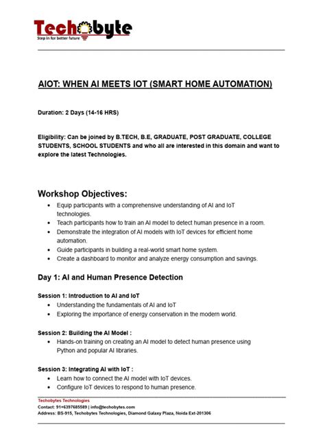 Aiot When Ai Meets Iot N Pdf Internet Of Things Home Automation