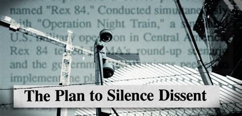 Rex 84 And The Plan To Silence Dissent Activist Post