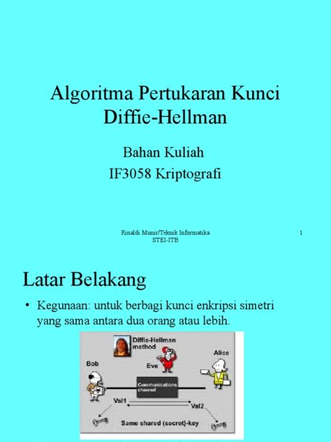 Algoritma Diffie Hellman Pdf