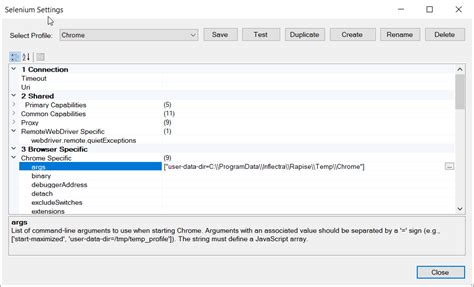 How To Set Permanent User Profile For Selenium Chromeedge Kb686