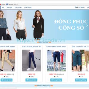 source code website bán hàng quần áo php CodeIgniter Framework