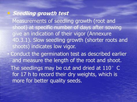 PPT SEED PROCESSING AND MANAGEMENT TECHNIQUES PowerPoint Presentation ID