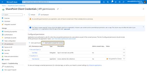 create microsoft entra id application based on client credentials