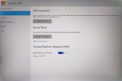 Configuring Surface Book Uefi Bios Settings Detailed Instructions