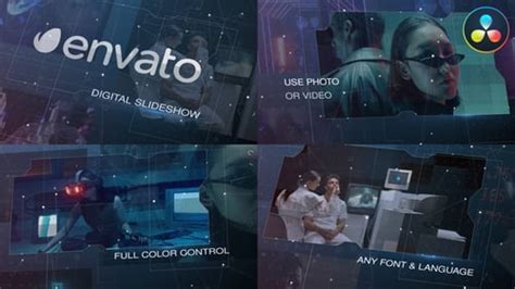 digital slideshow for davinci resolve openers ft slideshow and digital