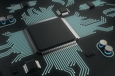 Premium Photo Empty Circuit Chip