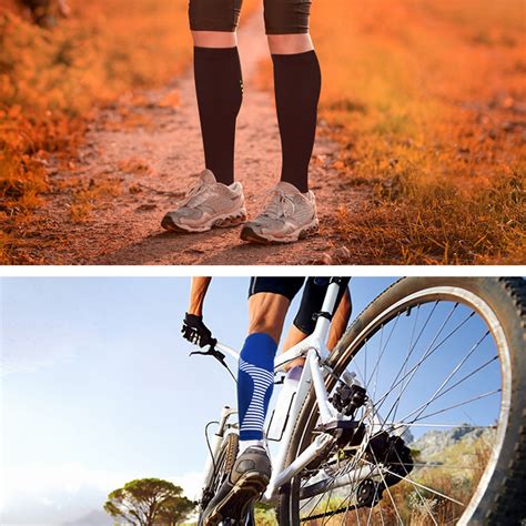 Badu Bg 1 бр Компресионни ръкави за прасеца за мъже и жени Поддръжка на ръкави за крака и шини