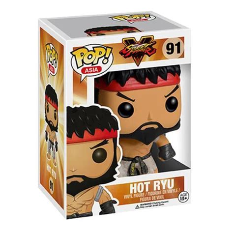 Funko Pop Games Street Fighter Hot Ryu 91 Original Colecionavel Moça Do Pop Funko Pop é Aqui