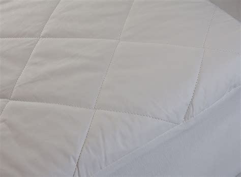 Cotton Cot Mattress Protector Bambi Natural Bedding