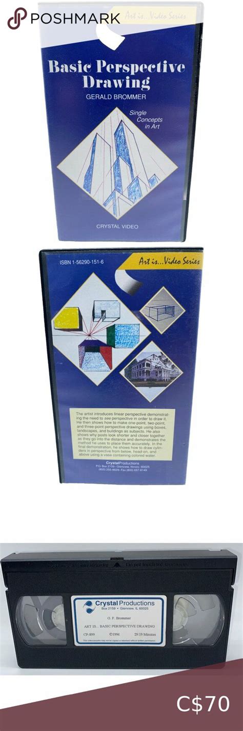 Basic Perspective Drawing Instructional Single Concepts In Art Vhs