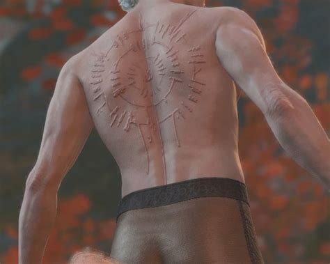 Astarion Back Scars Scar