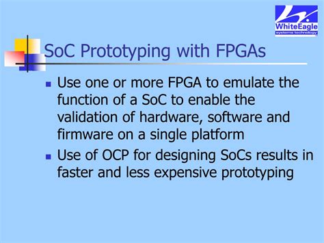 Ppt Hardware Prototyping For Ocp Based Socs Powerpoint Presentation