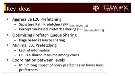Ppt Efficient Memory Prefetching With Perceptron Filtering System Powerpoint Presentation Id