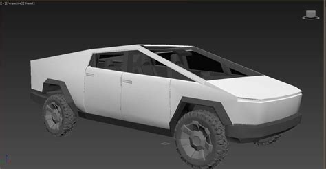 Tesla Cybertruck 2023 3d Model By Alphagroup