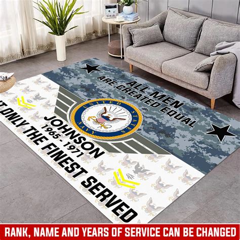 Us Navy Thank A Veteran Rug 48x63in Proud Us Veteran