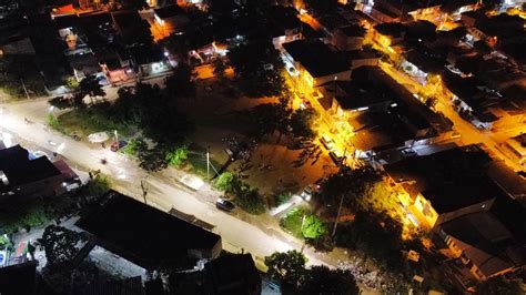 Alcaldía De Cartagena Inaugura El Alumbrado Público De La Cancha De La