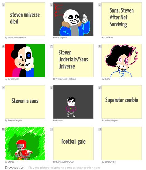 Steven Universe Died Drawception